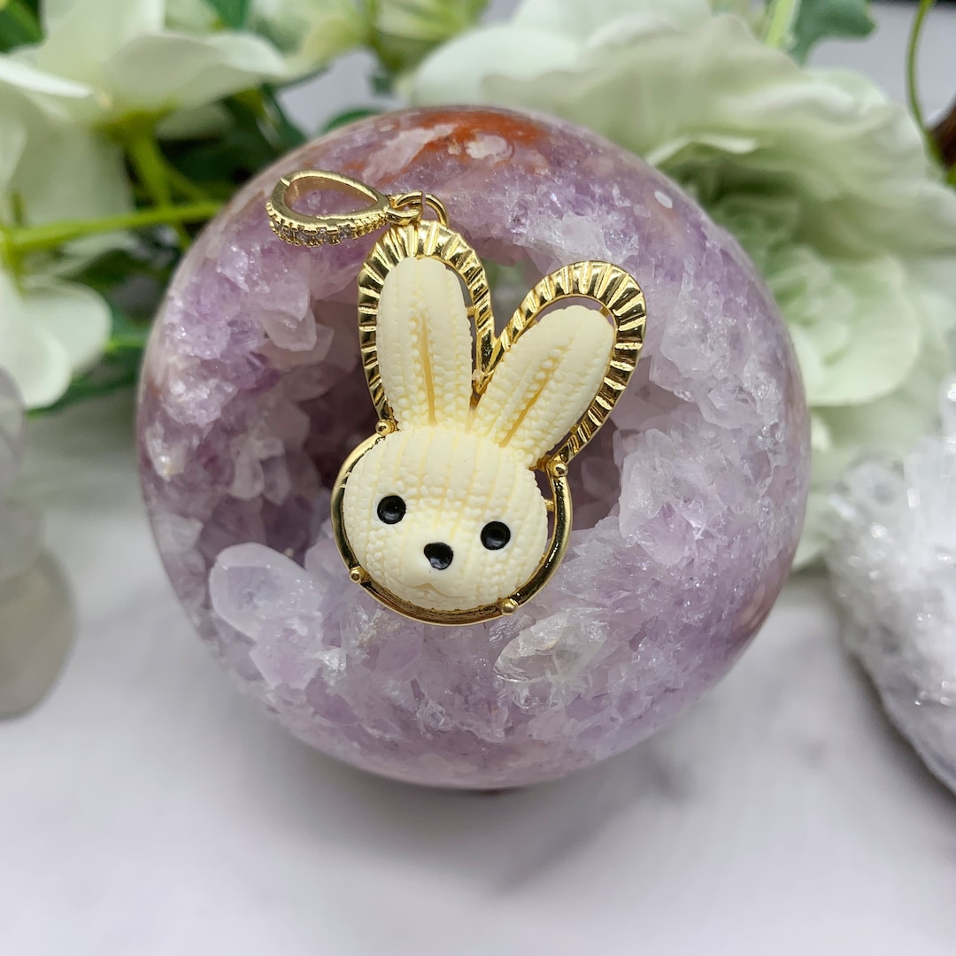 Animal Necklace, Kids Jewelry, Fimo Kawaii Bear/rabbit/pig/duck ...