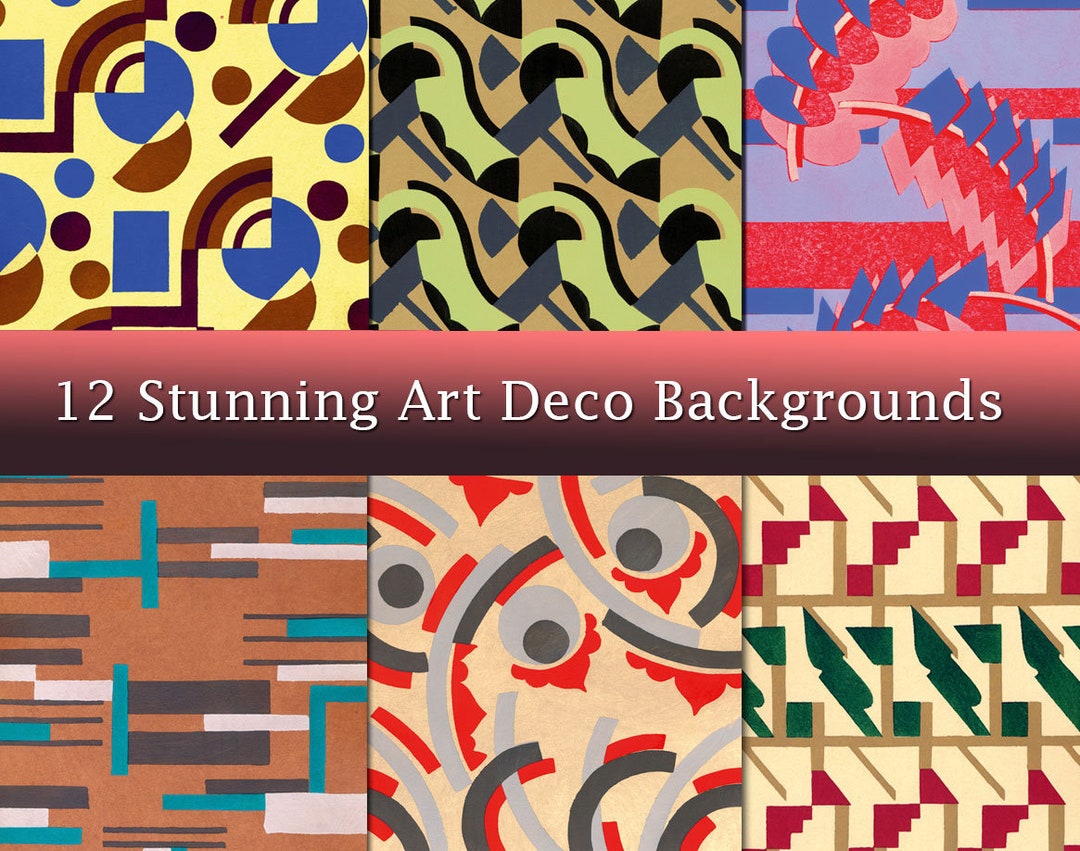 Art Deco Original Art - Not Computer Designed, Art Nouveau, Vintage Art ...