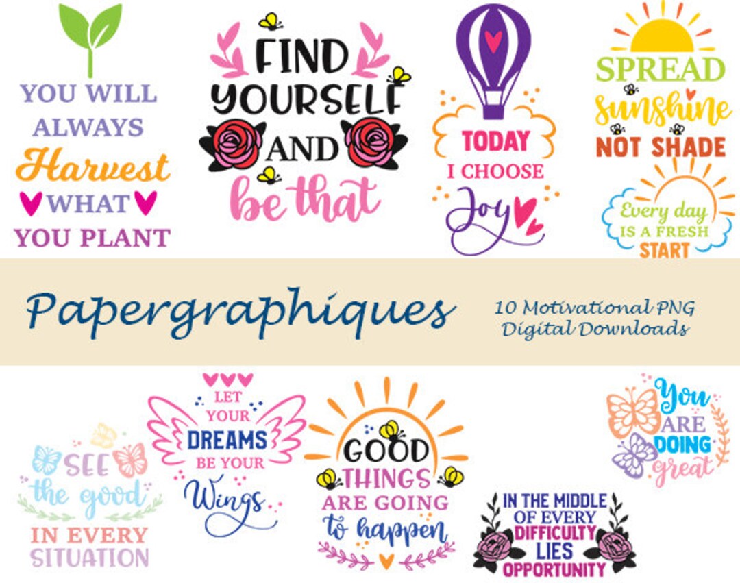 Inspirational Quotes Have Lots of Fun With This Collection of Ten .png ...