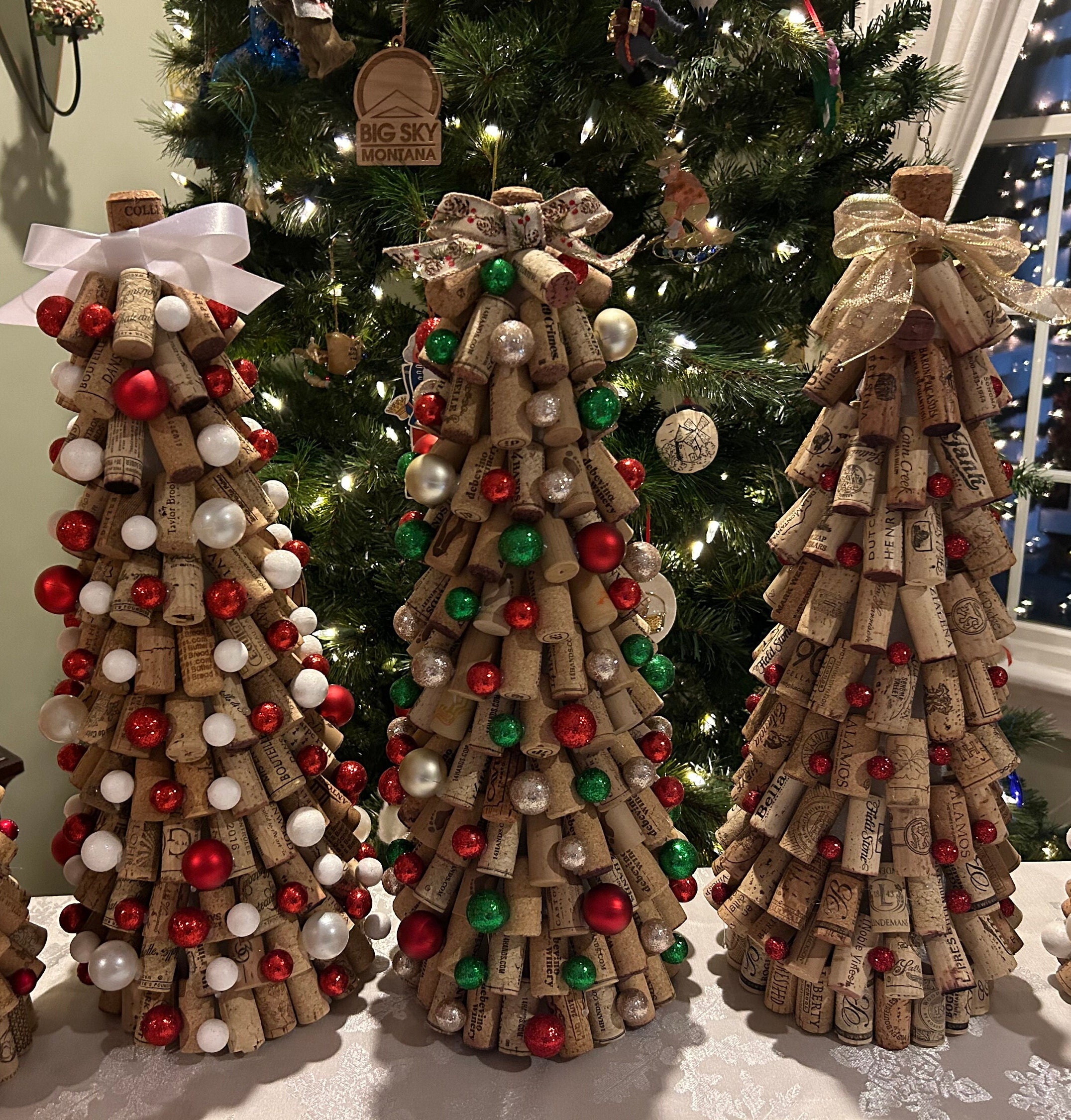Extra-large Handmade Wine Cork Tree, Assorted Corks From All Over the ...