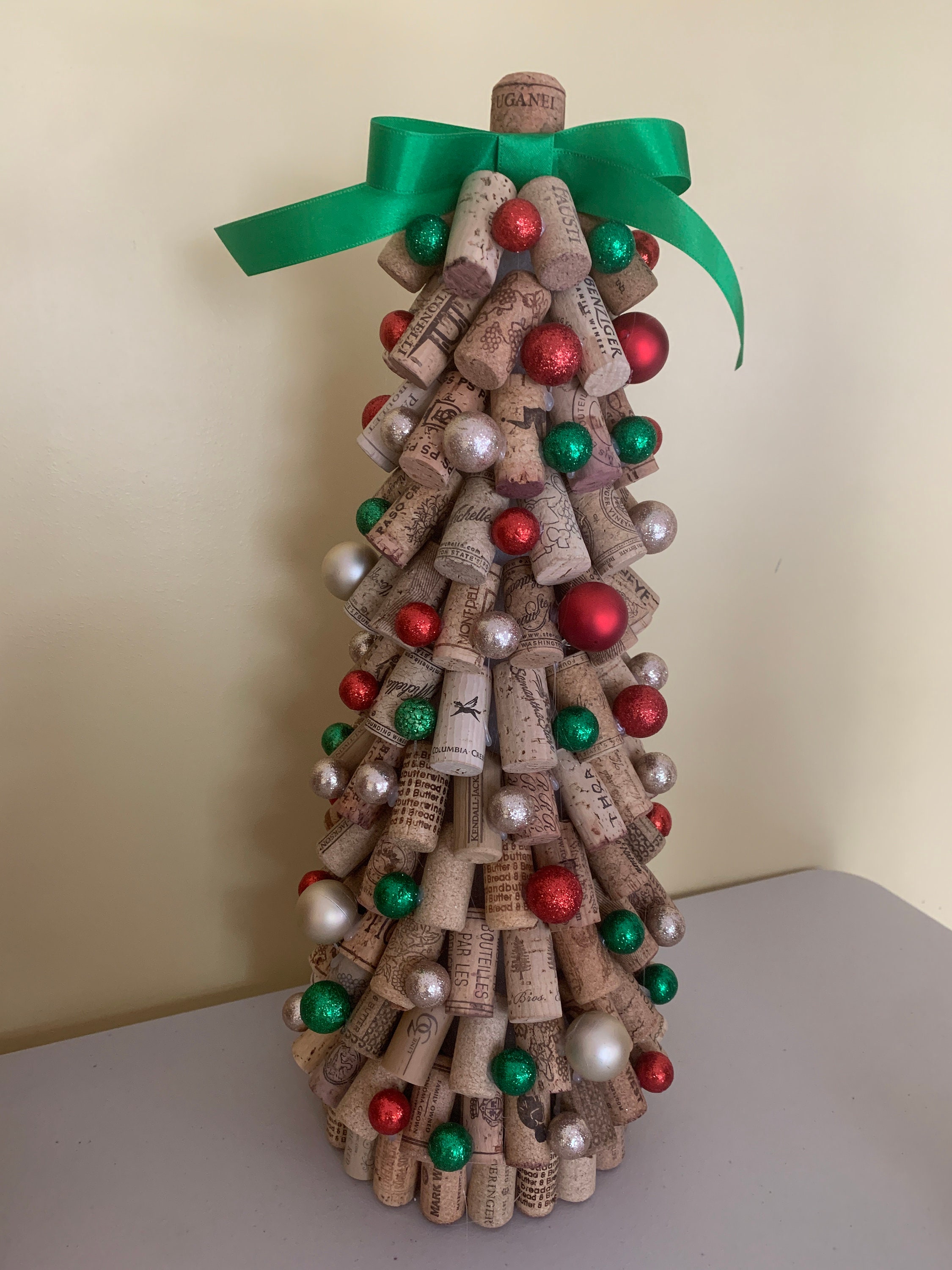 Extra-large Handmade Wine Cork Tree, Assorted Corks From All Over the ...
