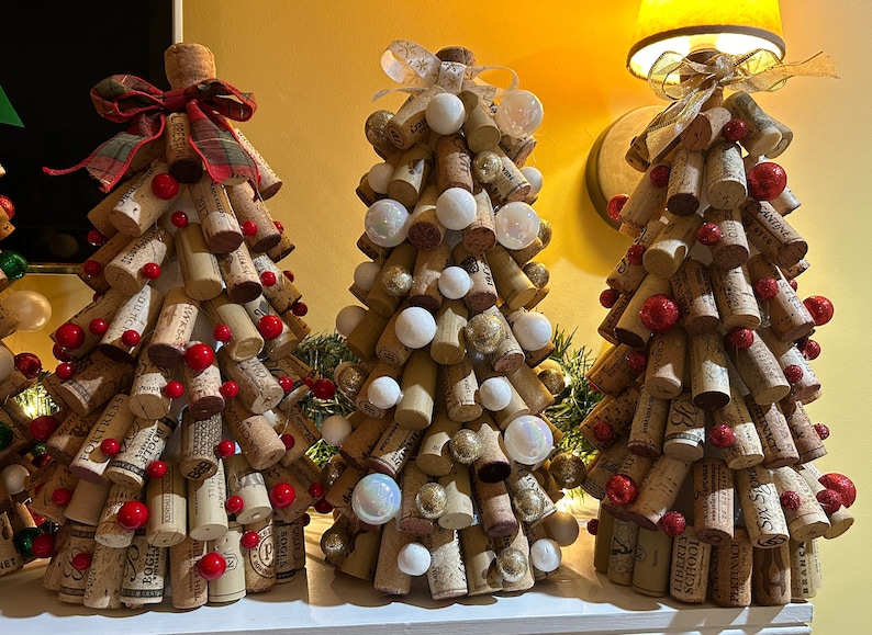 Large Handmade Wine Cork Tree Made With Assorted Corks From All Over ...