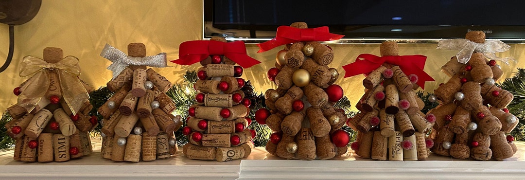 Small Wine Cork Tree Made With Recycled Corks - Etsy
