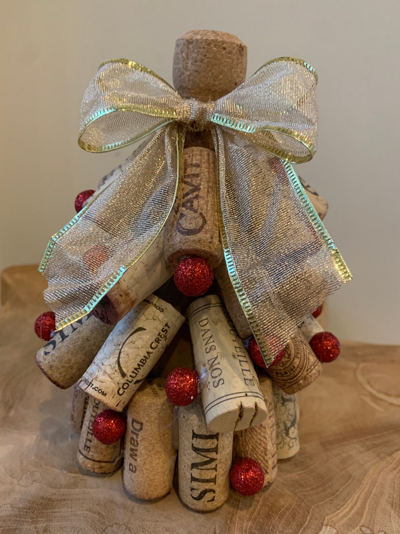 Small Wine Cork Tree Made With Recycled Corks - Etsy