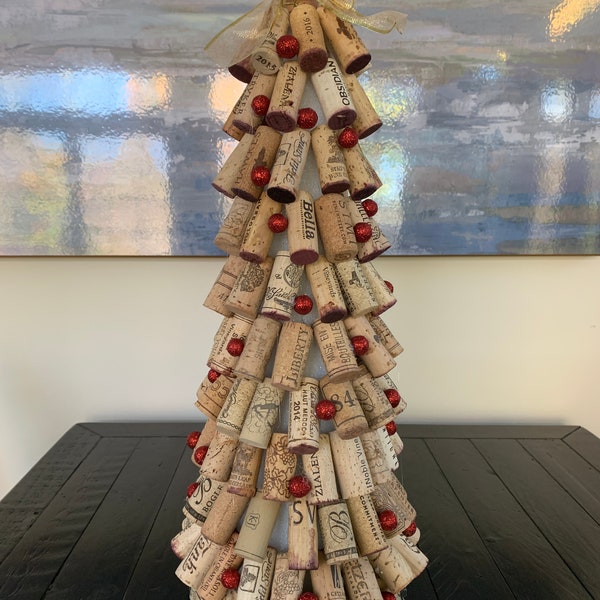 Cork Christmas Tree - Etsy