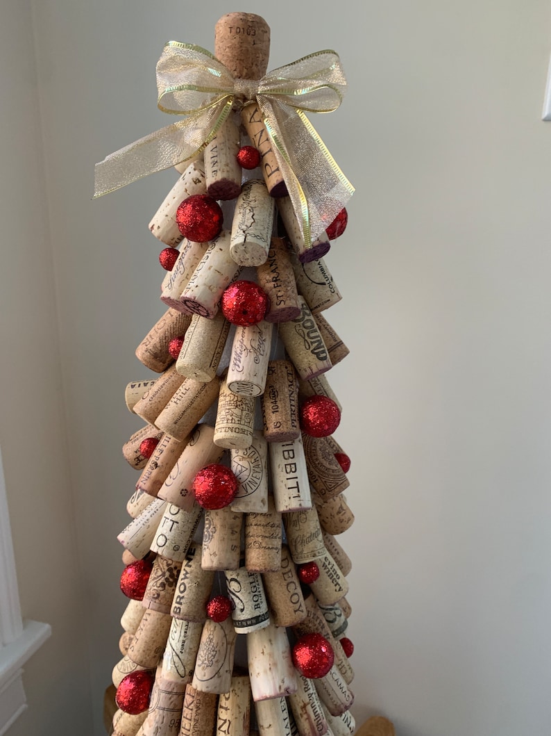 Extra-extra-large Handmade Wine Cork Tree Made With Assorted Corks From ...