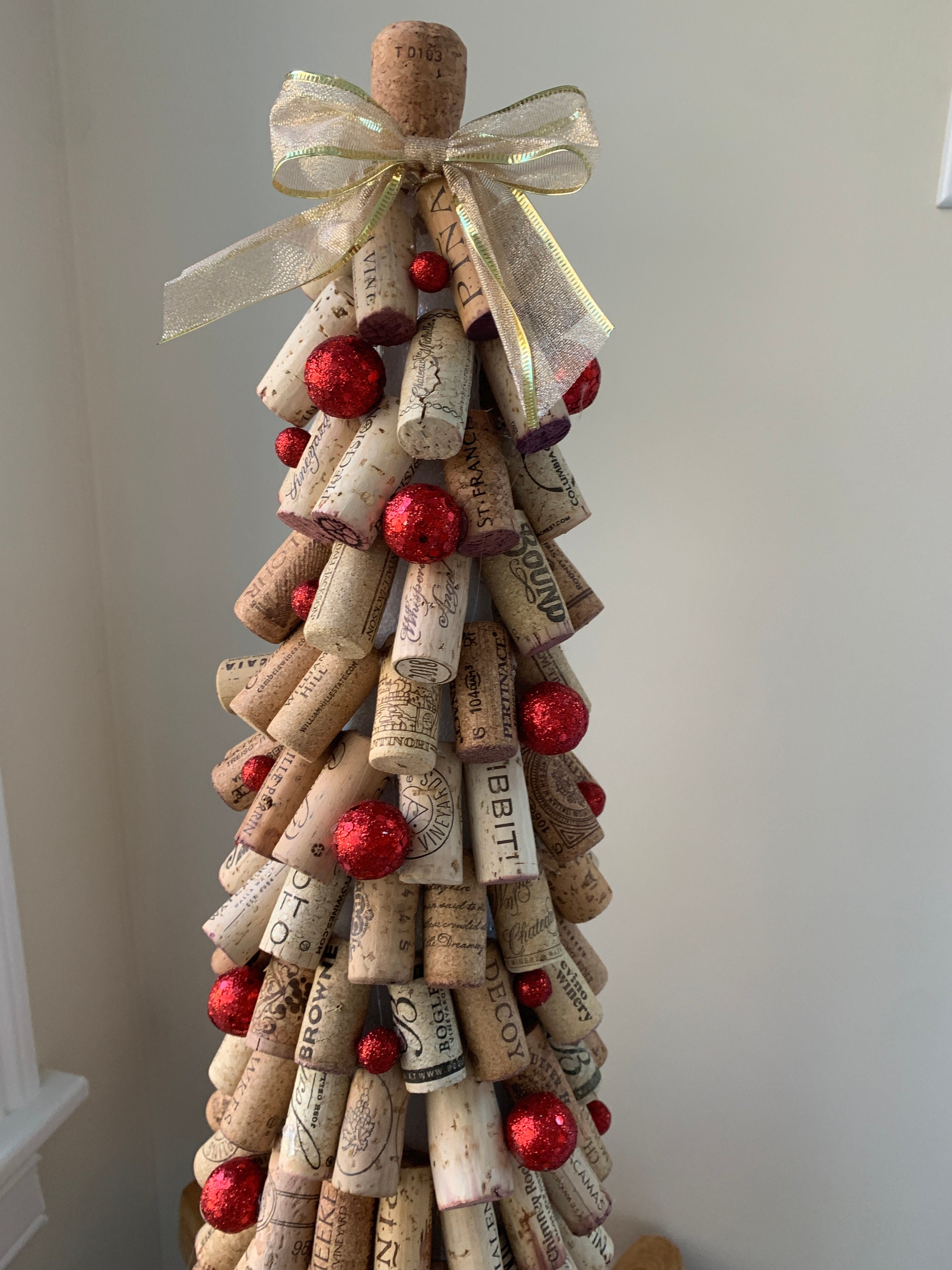 Extra-extra-large Handmade Wine Cork Tree Made With Assorted Corks From ...