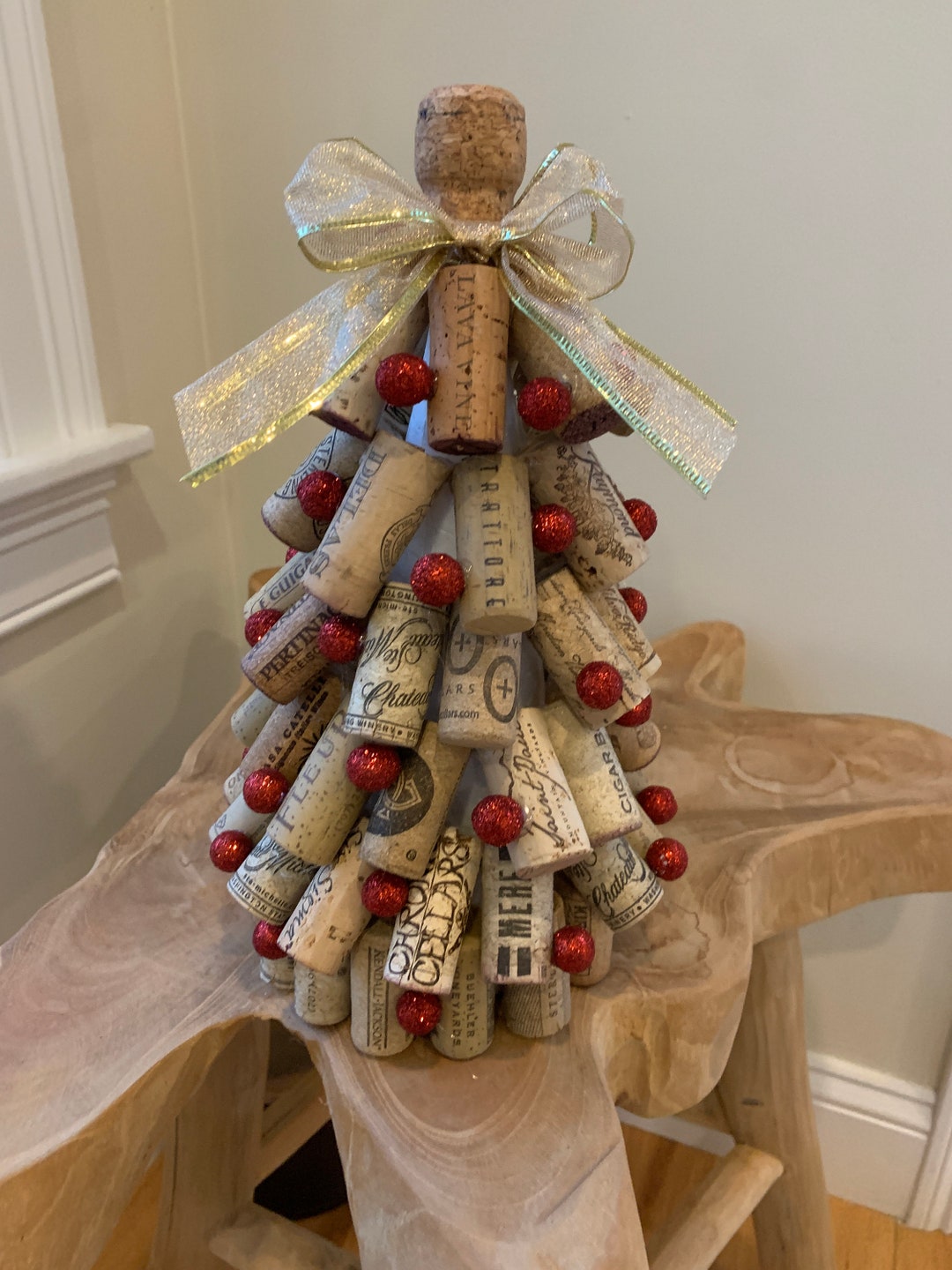 Medium Wine Cork Tree Made With Recycled Corks - Etsy