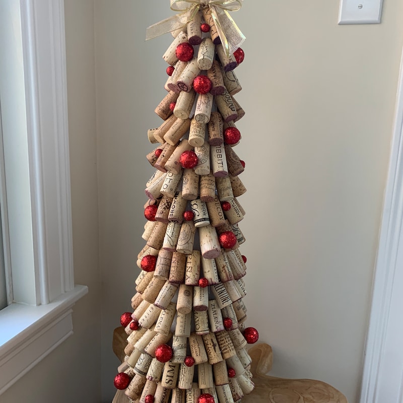 Wine Cork Christmas Tree - Etsy