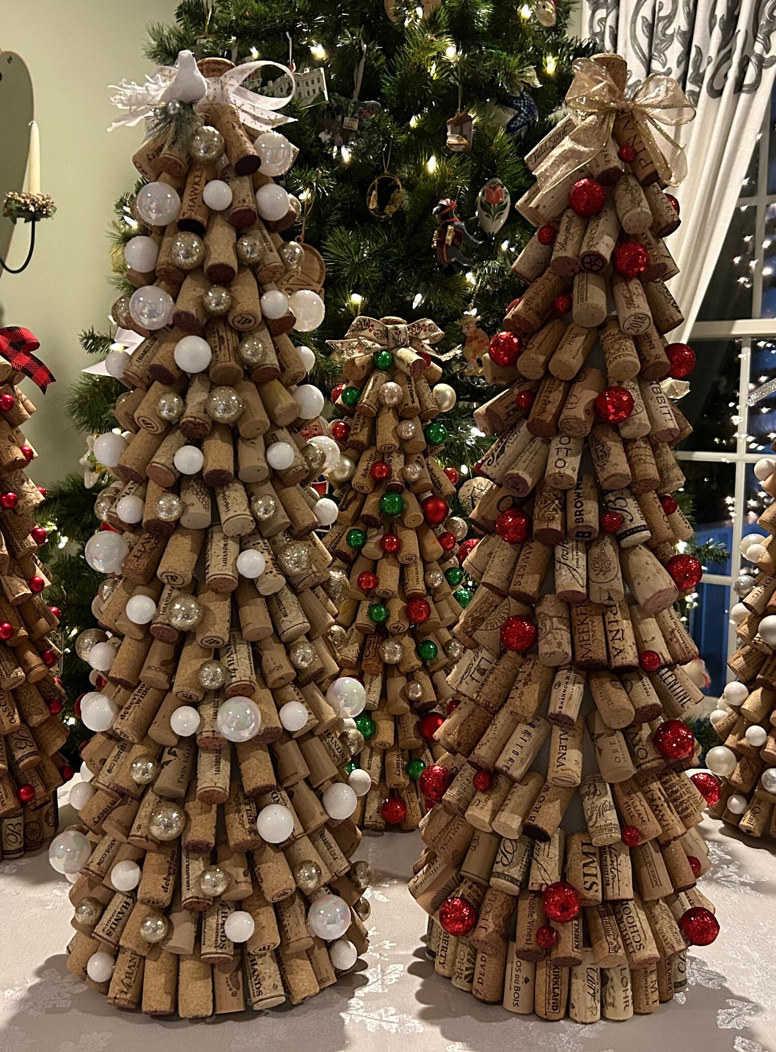 Extra-extra-large Handmade Wine Cork Tree Made With Assorted Corks From ...