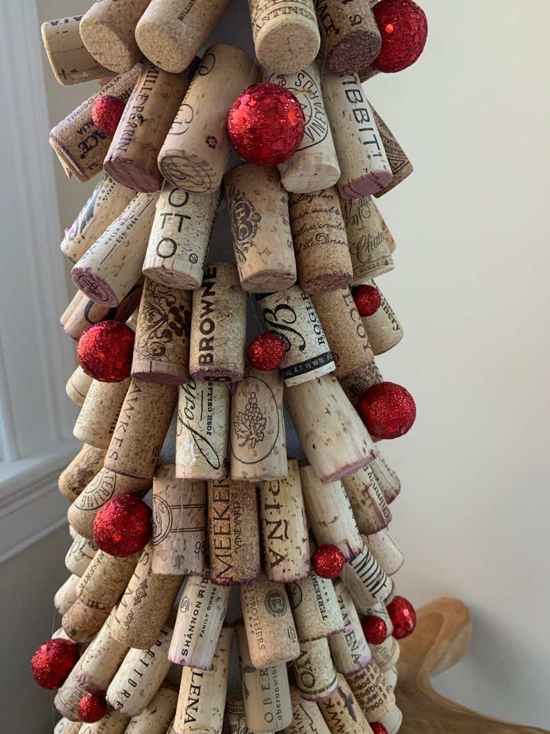 Extra-extra-large Handmade Wine Cork Tree Made With Assorted Corks From ...