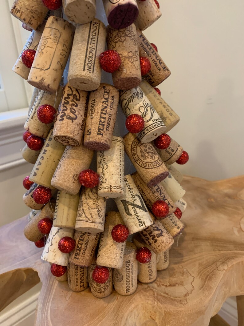 Medium Wine Cork Tree Made With Recycled Corks - Etsy