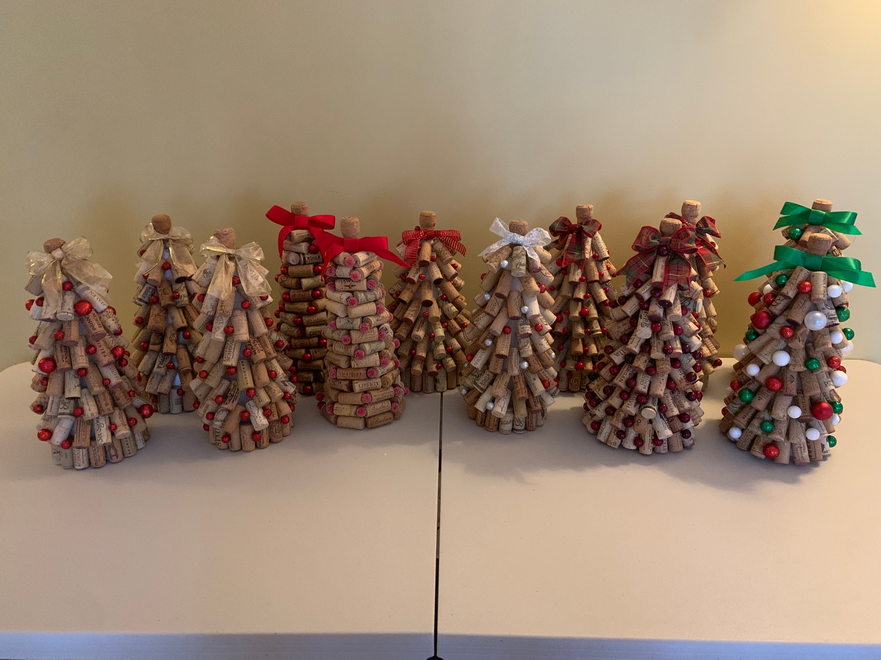 Large Handmade Wine Cork Tree Made With Assorted Corks From All Over ...