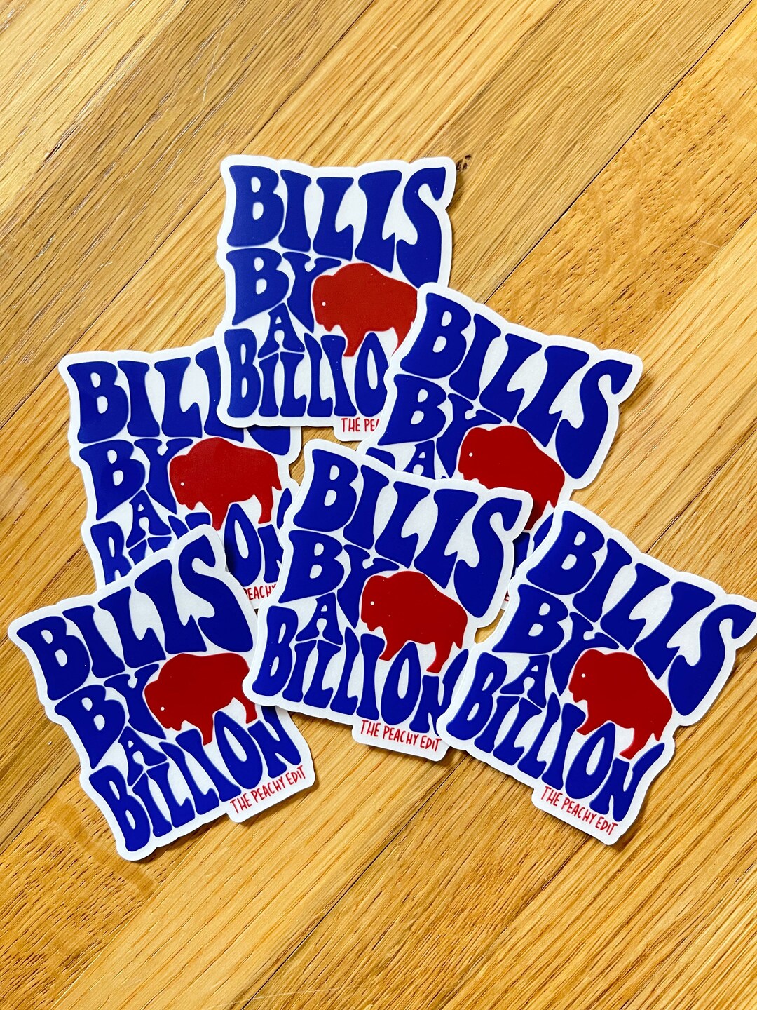 By a Billion Sticker, Buffalo Football Sticker - Etsy