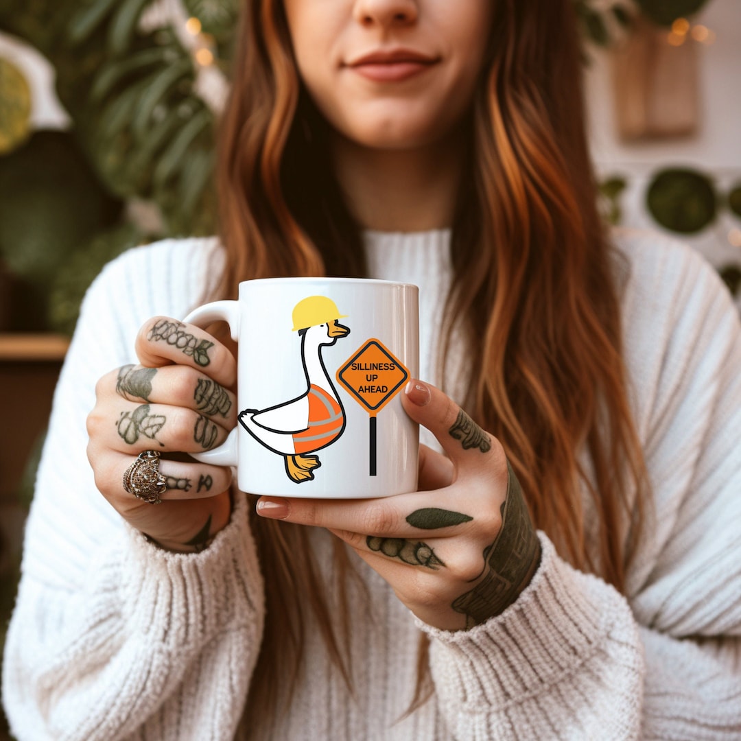 Funny Silly Goose Coffee Mug| Grumpy Coffee Mug|sarcastic Mug|sassy ...