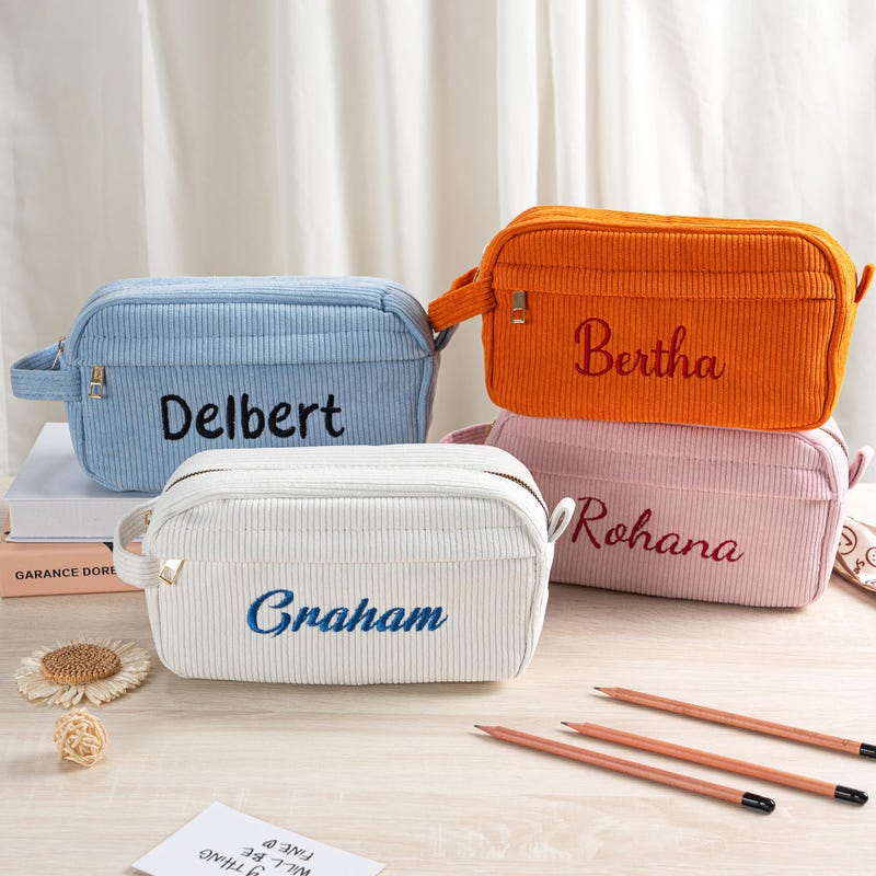 Custom Pencil Case for Girl - Etsy