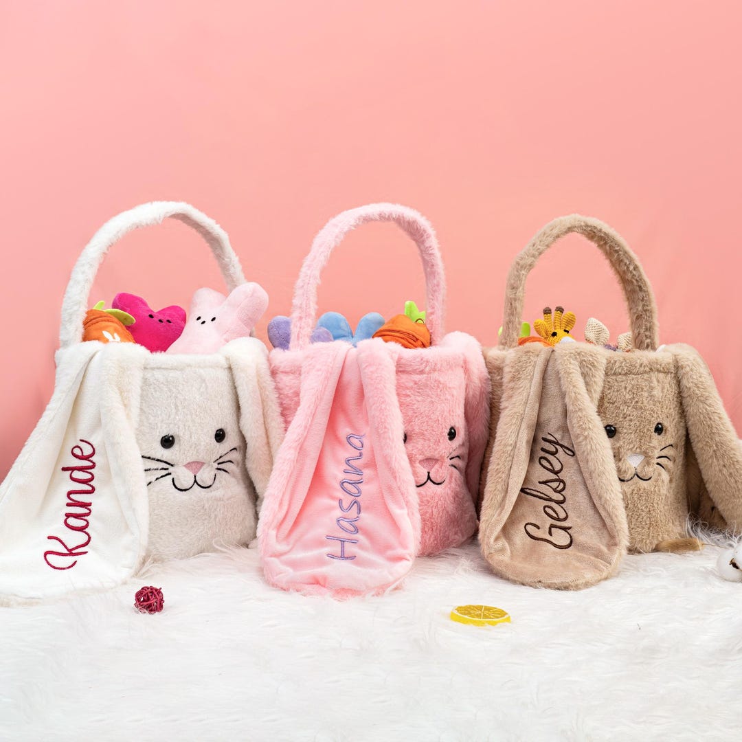 Personalized Easter Basket for Kids, Custom Name Easter Basket, Baby ...