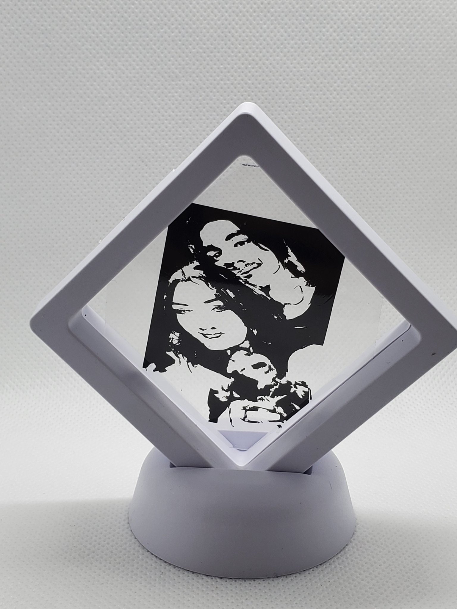 3d Floating Display Stand - Etsy