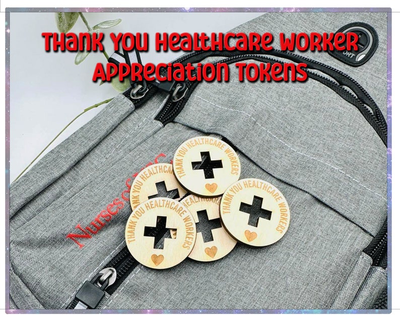 Thank You Healthcare Workers Token Healthcare Appreciation - Etsy