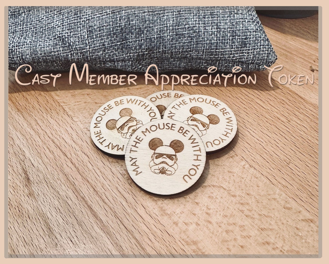 May the Mouse Be With You Tokens | WDW Cast Member Appreciation Token ...