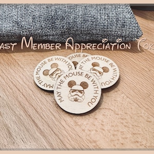 May the Mouse Be With You Tokens | WDW Cast Member Appreciation Token ...