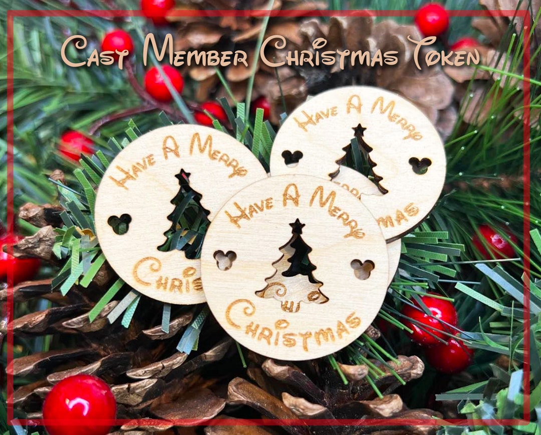 Merry Christmas Token | WDW Cast Member Appreciation Token Coins | You ...