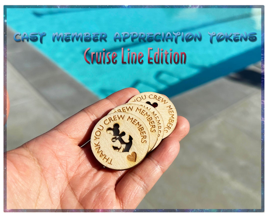 Thank You Crew Members Cruise Line | WDW Cast Member Appreciation Token ...