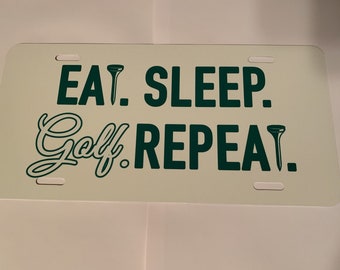 Golf Front License Plate - Etsy