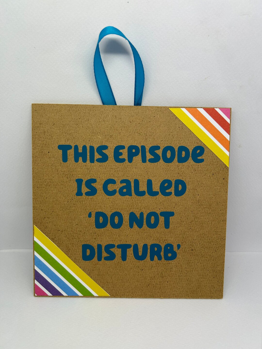Do Not Disturb Bluey Themed Door Hanger - Etsy