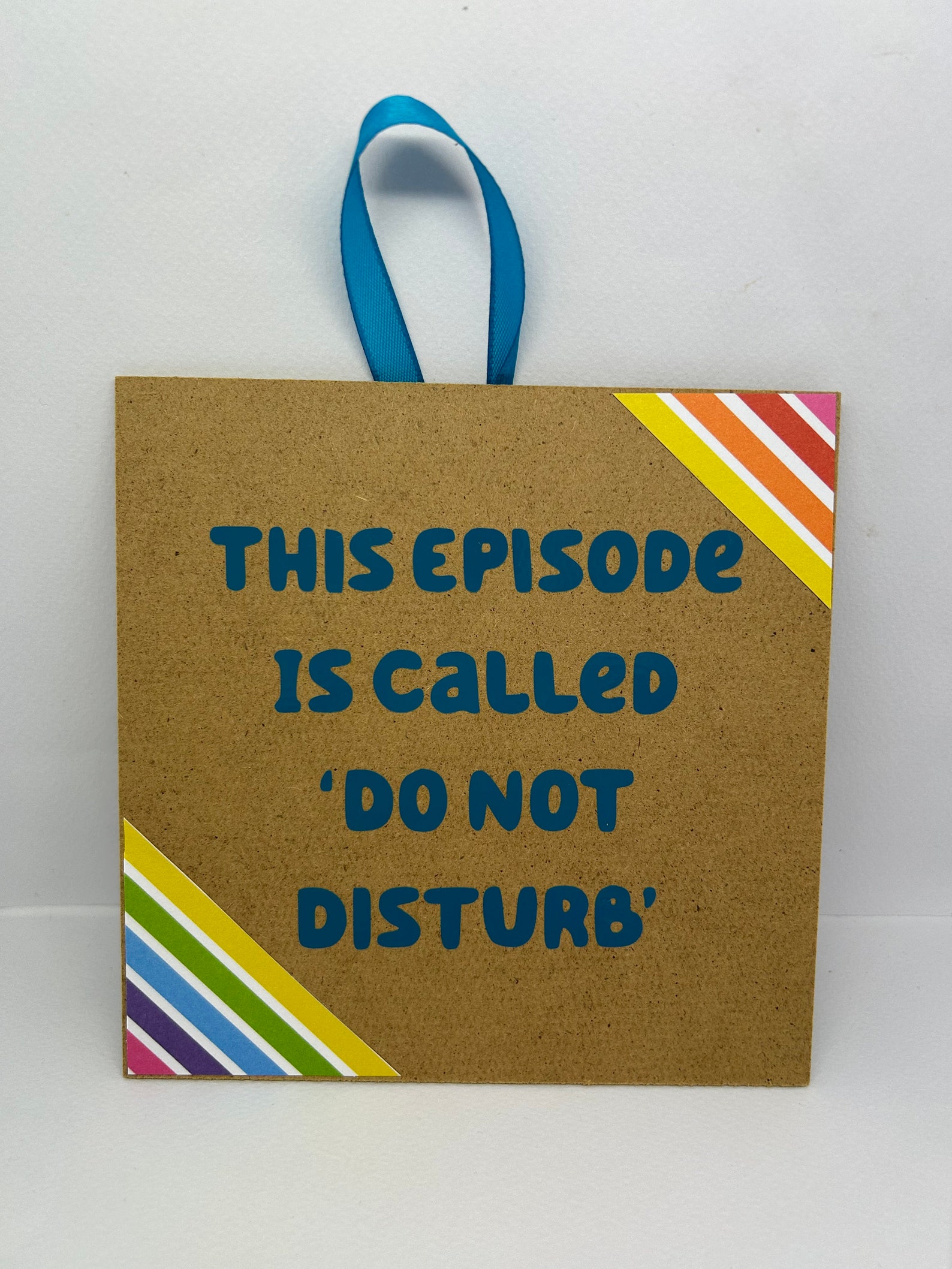 Do Not Disturb Bluey Themed Door Hanger - Etsy
