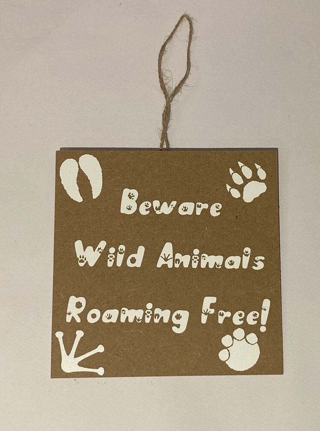 Do Not Disturb Animal Themed Door Hanger - Etsy