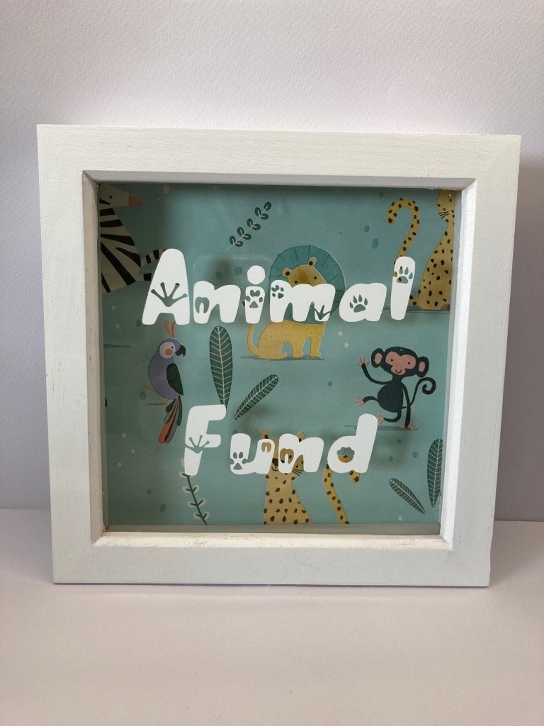 Animal Themed Money Box Frame - Etsy