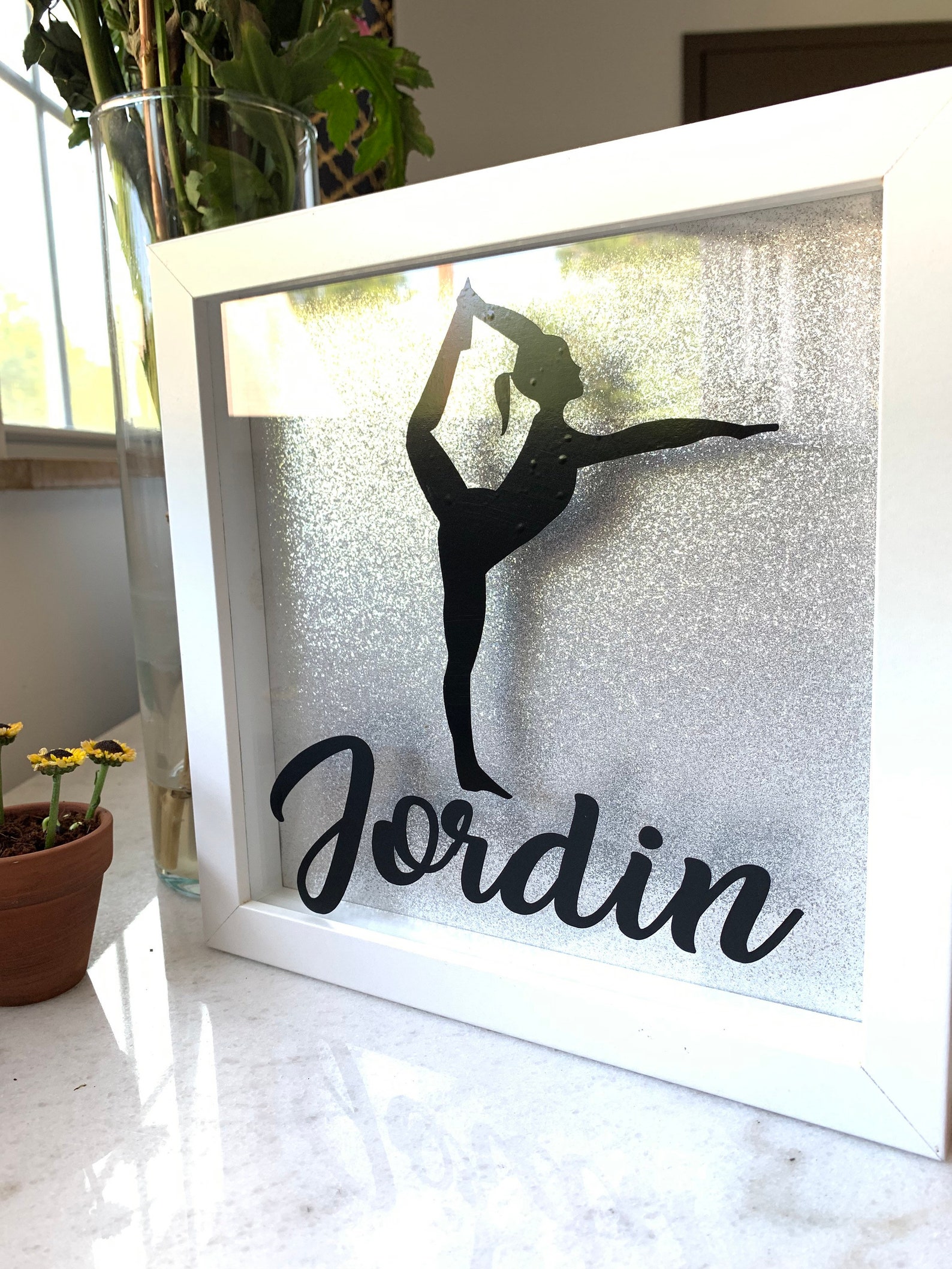 Personalized Dance Shadow Box, Recital Gift, Custom Dancer Display - Etsy