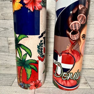 Dominican Tumbler , Vaso Diseño Dominicano , Dominican Cup . Hot Drink ...
