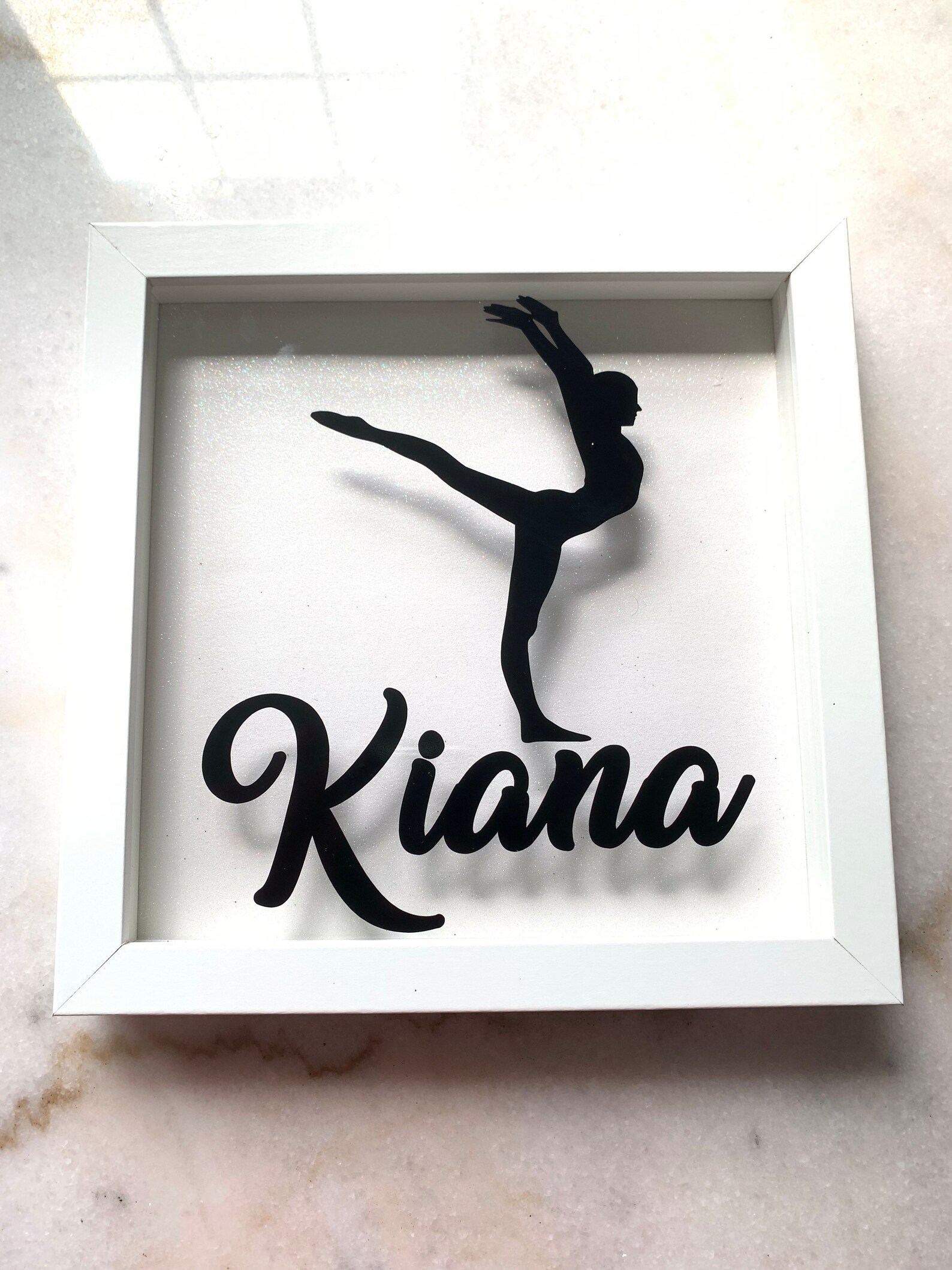 Personalized Dance Shadow Box, Recital Gift, Custom Dancer Display - Etsy