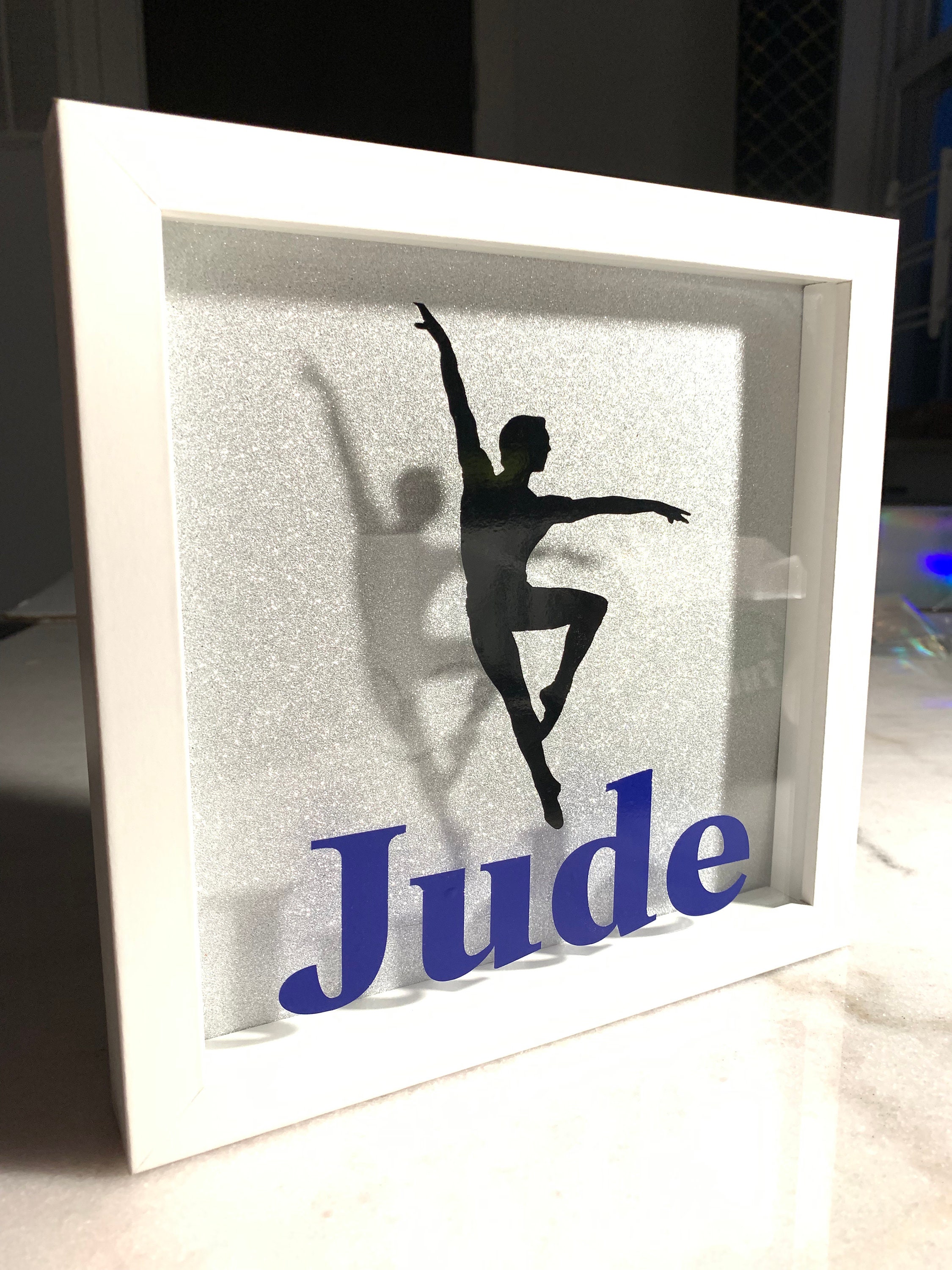 Personalized Dance Shadow Box, Recital Gift, Custom Dancer Display - Etsy