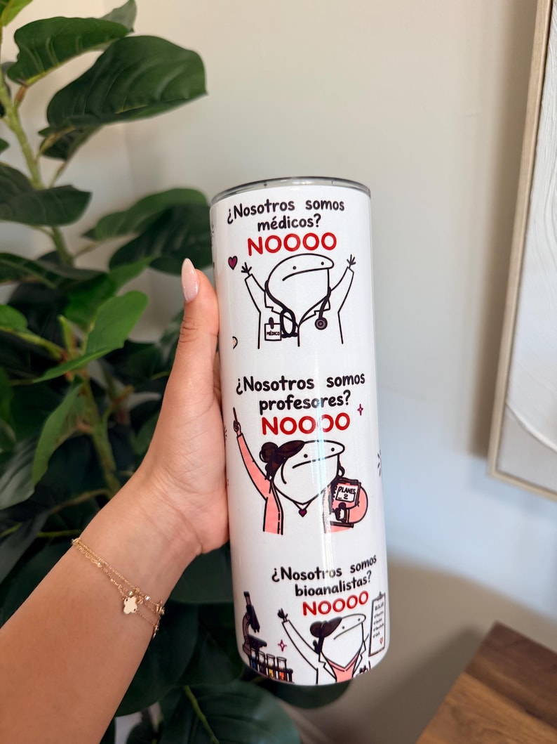 Nosotros Somos Bebedores Vaso de 20 oz Taza de café española divertida ...
