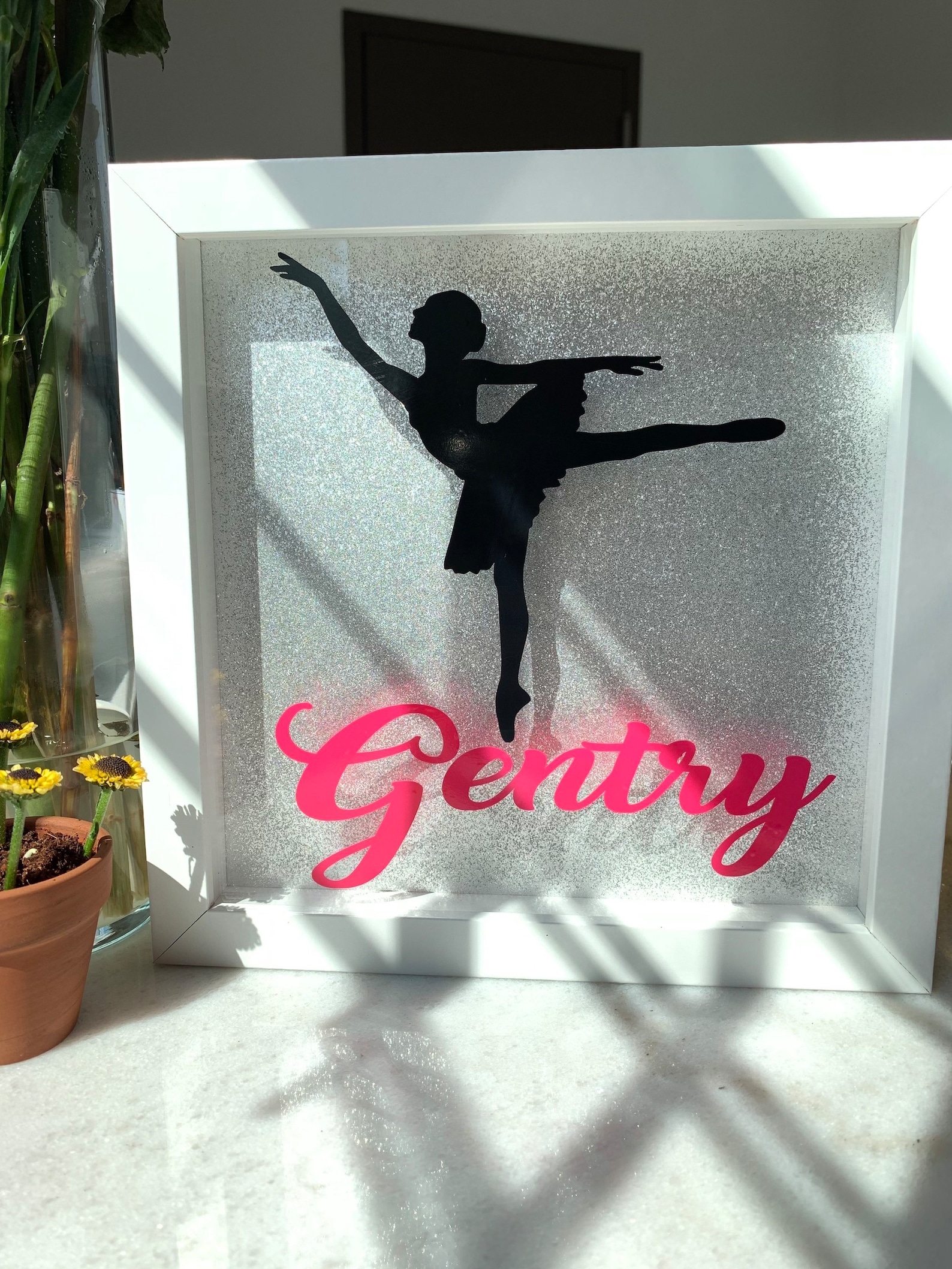 Personalized Dance Shadow Box, Recital Gift, Custom Dancer Display - Etsy