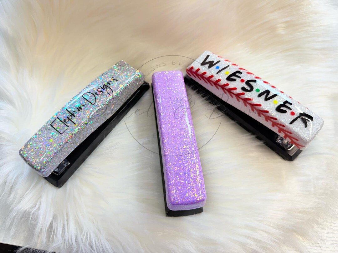 Custom Epoxy STAPLER | READ DESCRIPTION - Etsy