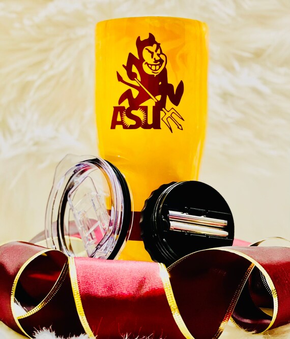 ASU Devils Epoxy Personalized Tumbler - Etsy