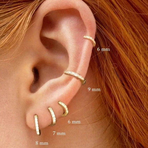 5mm Gold Hoop - Etsy