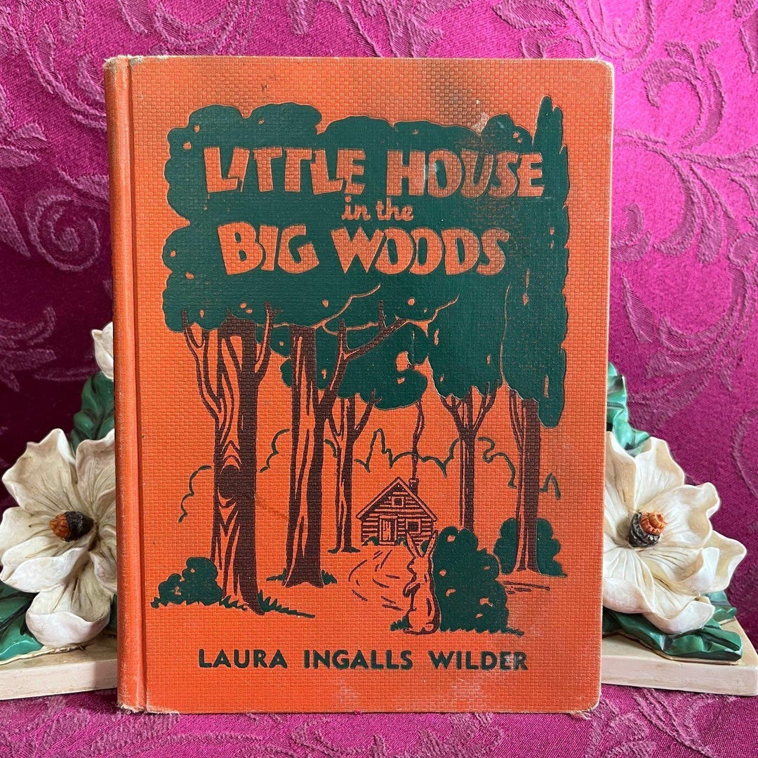 1932 Vintage Book: Little House in the Big Woods by Laura Ingalls ...