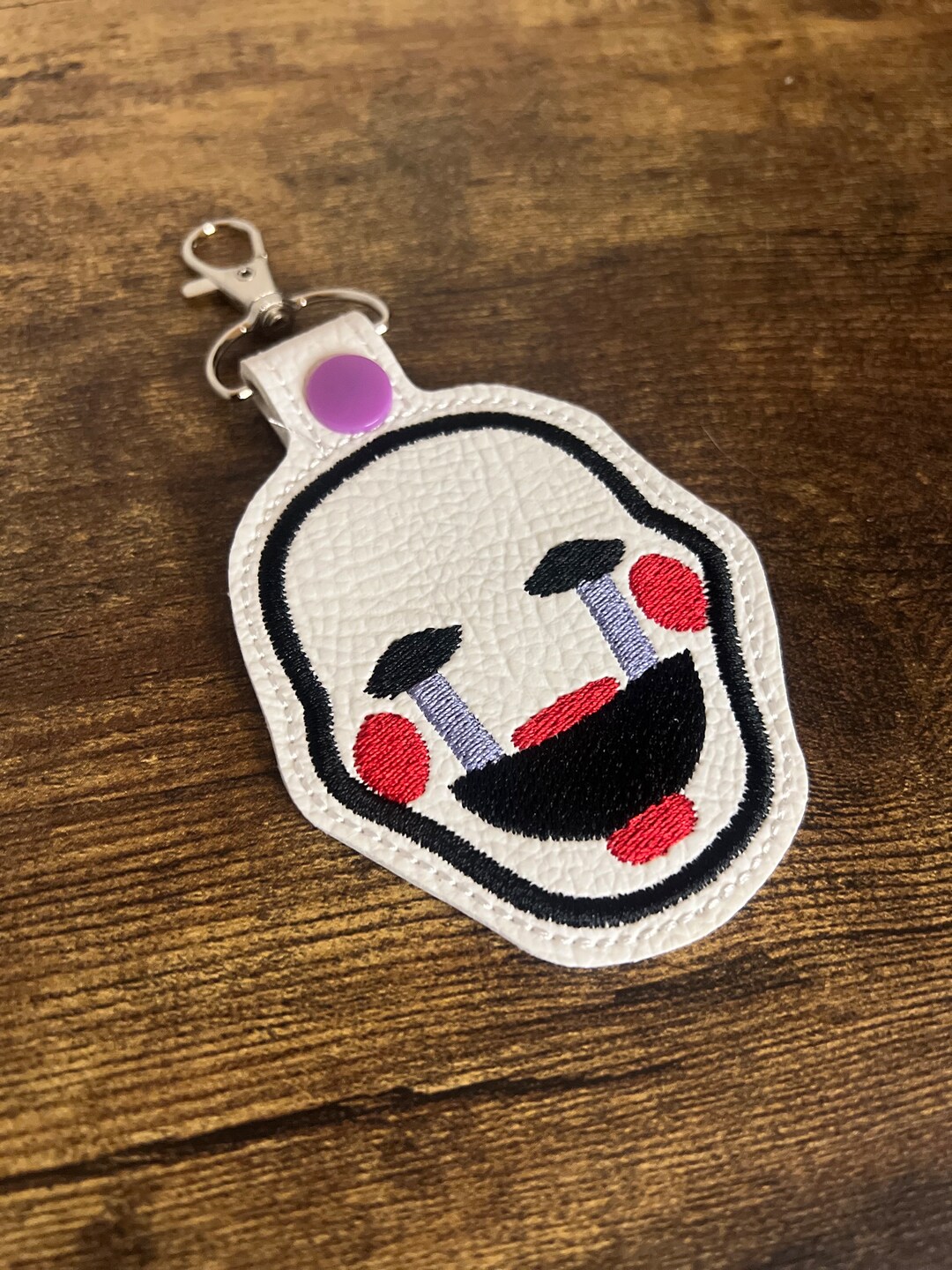 Puppet Keychain, FNAF Keychain, Gamer Keychain, Gaming Keychain, Gift ...