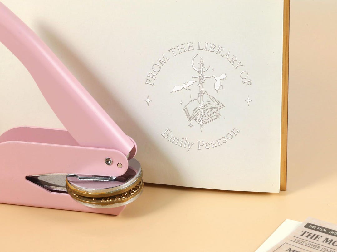 Personalized Embosser, Dragon Sword Book Embosser,from the Library ...
