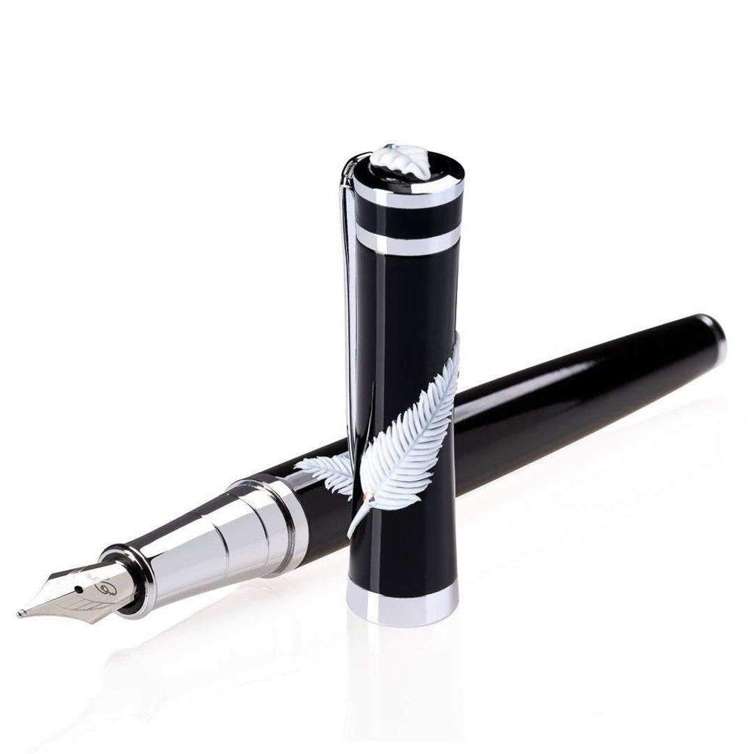 Fountain Pen Light Feather Roxi Handmade, Rollerball Pen, Gift for ...