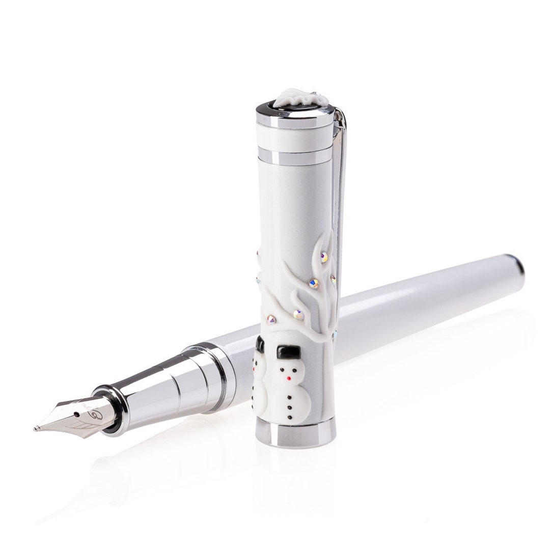 Fountain Pen Snowman Roxi Handmade, Name Engraving, Personlized Pen ...