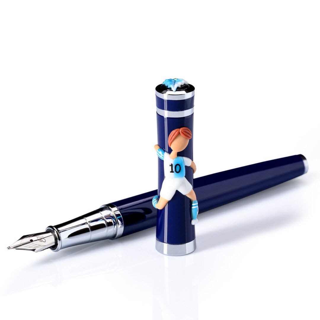 Handmade Football Fountain Pen, Personalized Name Engraving - Etsy