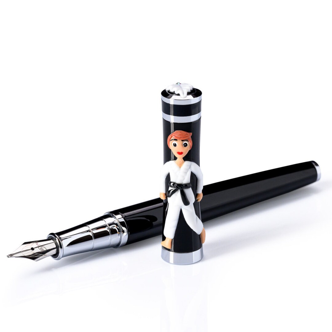 Handmade Karate Roxi Fountain Pen, Personalized Name Engraving - Etsy