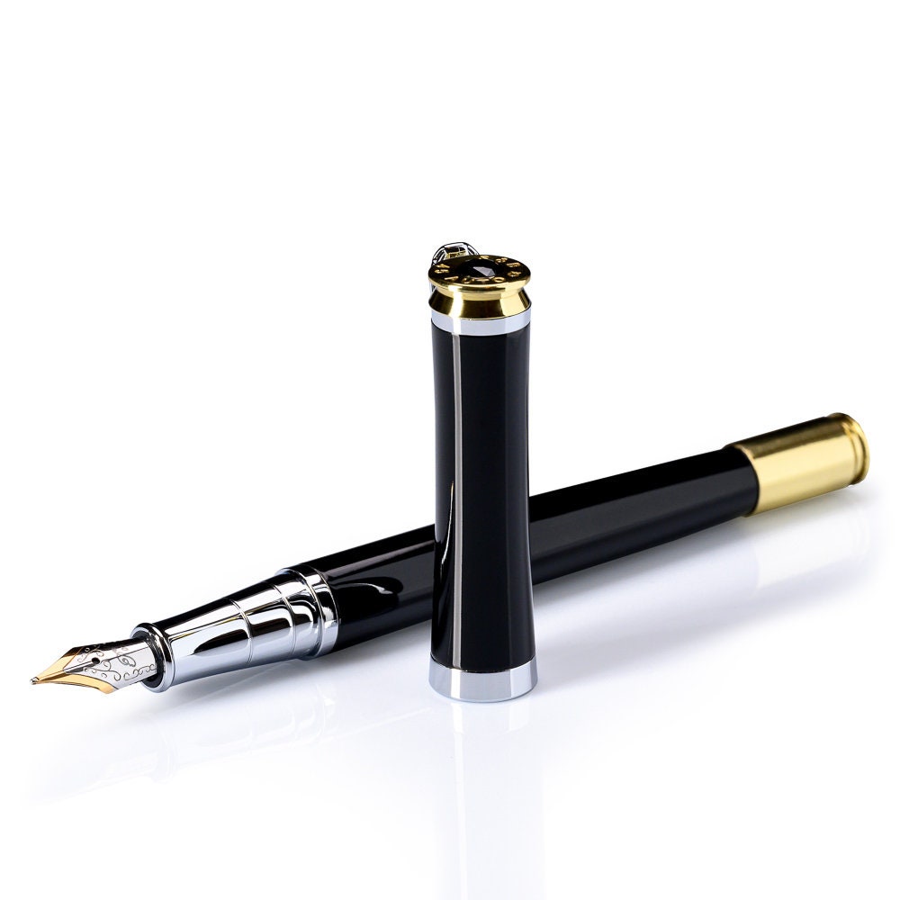 Fountain Pen Bullet Roxi - Handmade Pen With Real Bullets, Name ...