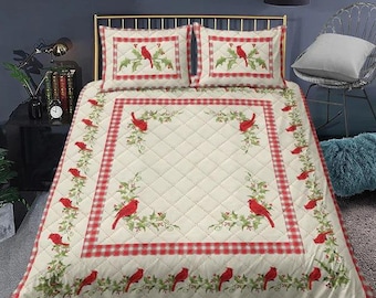 Cardinal Bed Set - Etsy